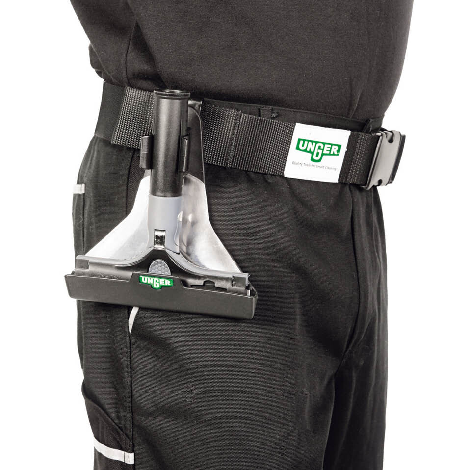 UNGER ErgoTec Ninja Glasschaber 10 cm mit Holster ENH10